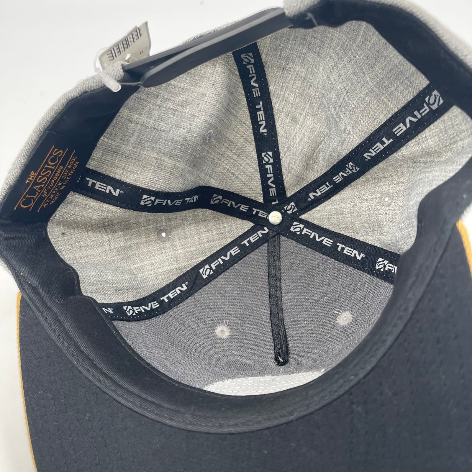 The Classics Gray Adjustable Logo Baseball Cap The Classics Gray ...