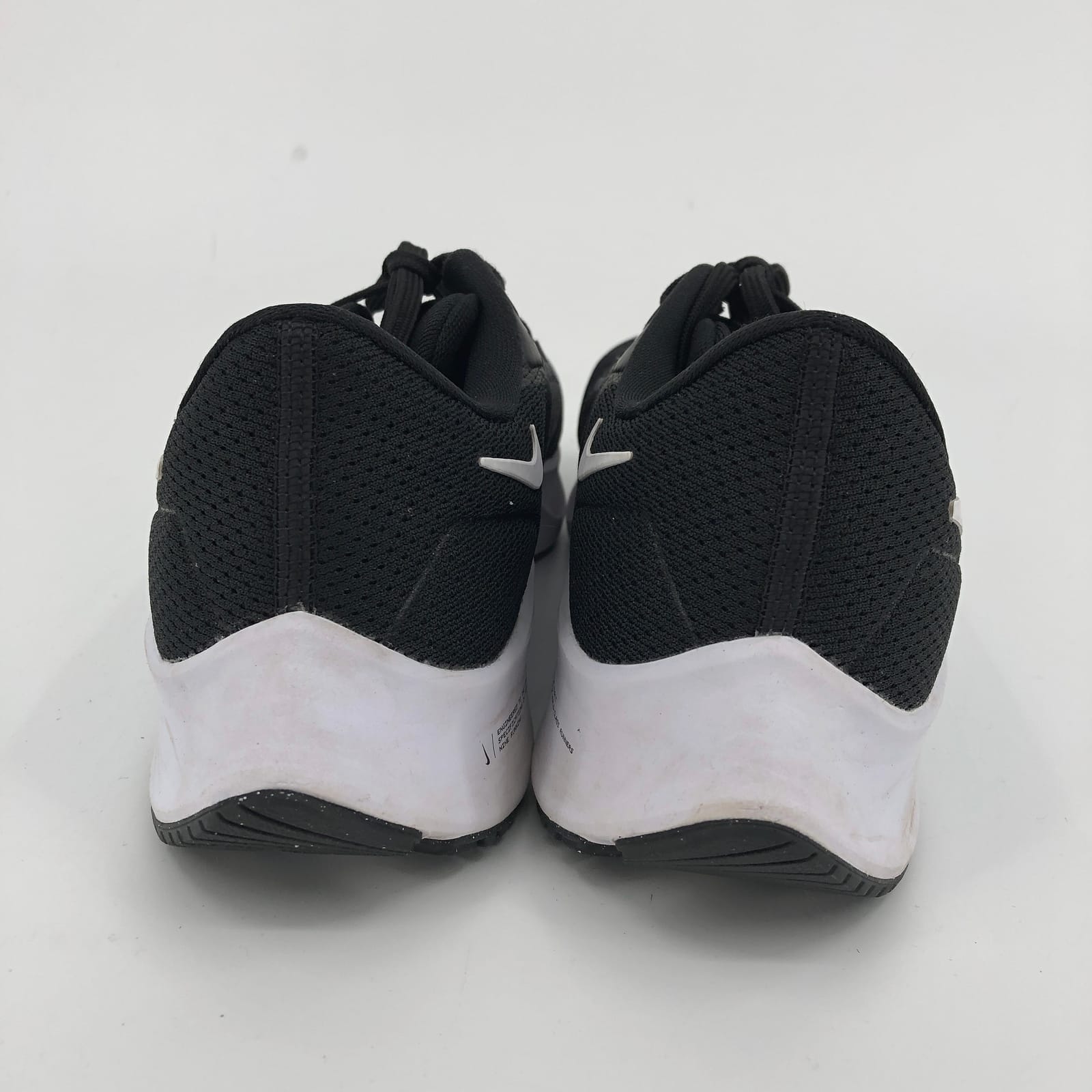 Nike Black White Breathable Comfort Athletic Shoes Nike Black White ...