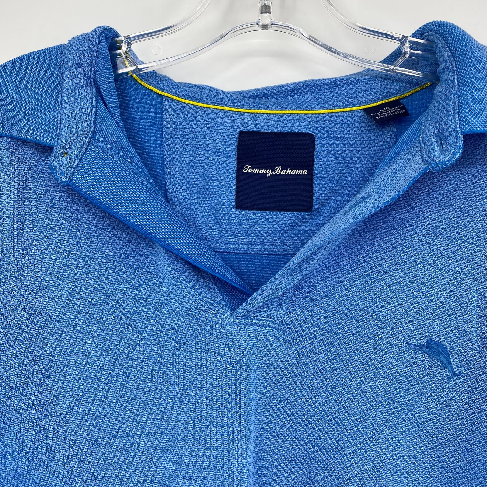 Tommy Bahama Blue Classic Polo Shirt Tommy Bahama Blue Classic Polo ...