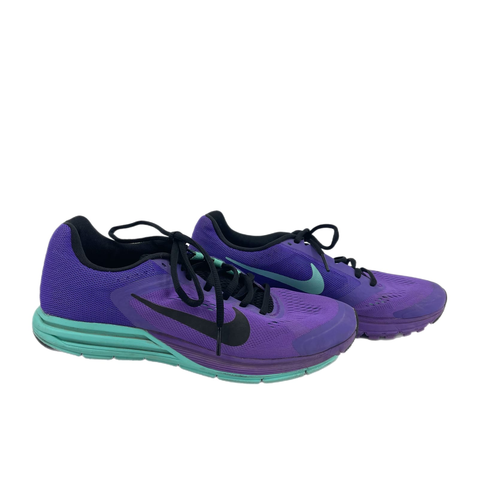 Nike Purple Blue Synthetic Athletic Shoes Nike Purple Blue Synthetic ...