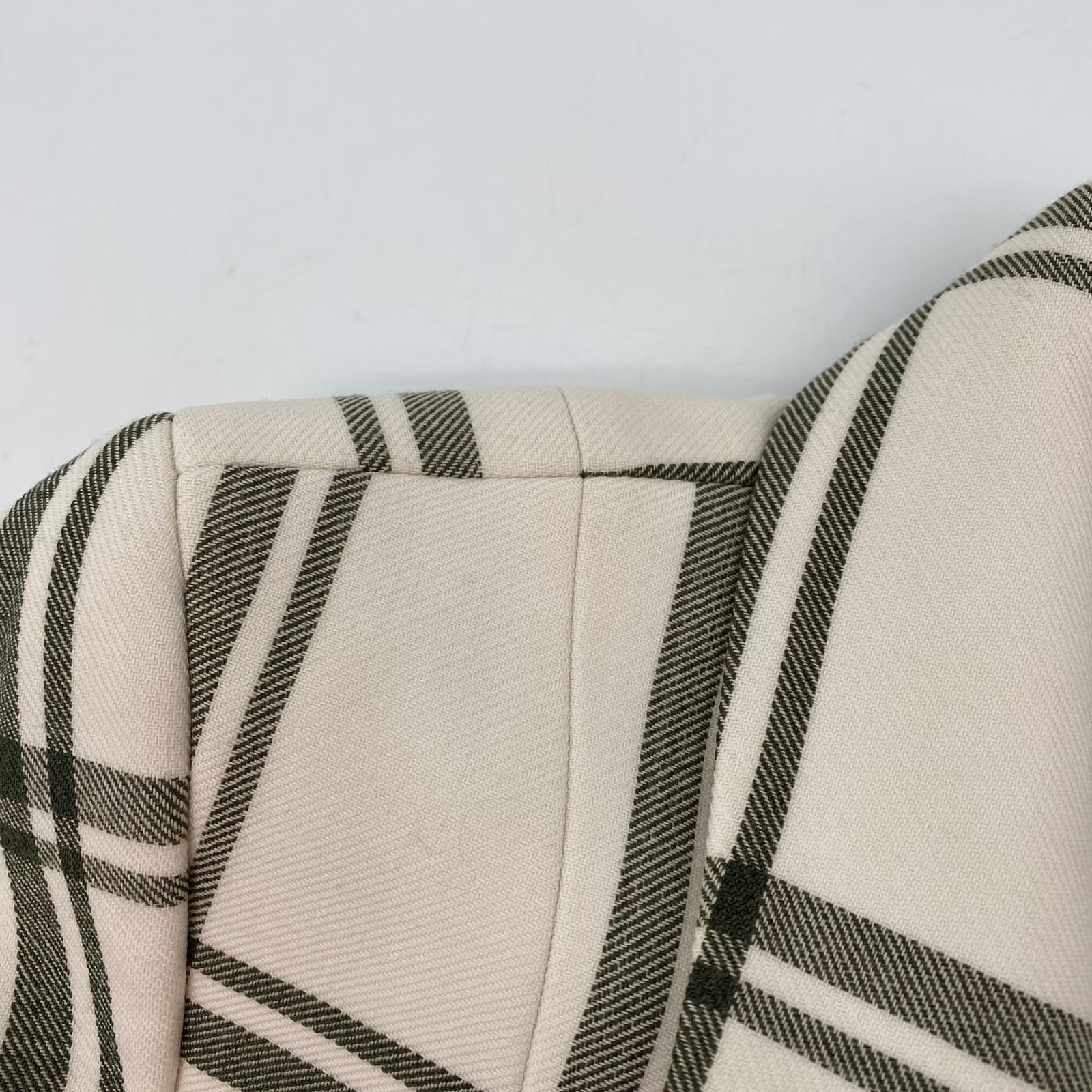 Classiques Entier Cream Green Plaid Blazer Classiques Entier Cream ...