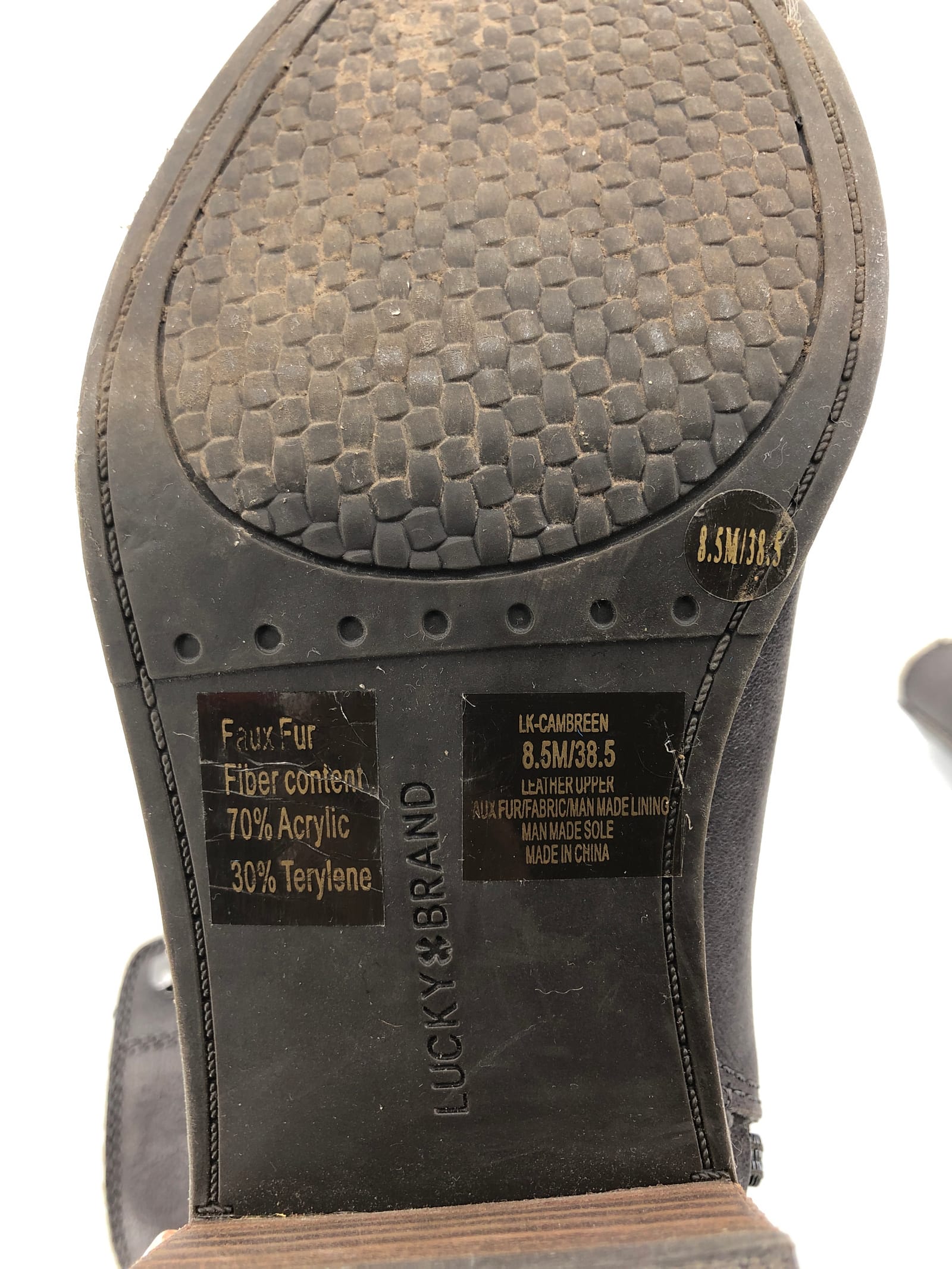 Lucky Brand Gray Leather Lace Up Boots Lucky Brand Gray Leather Lace Up ...