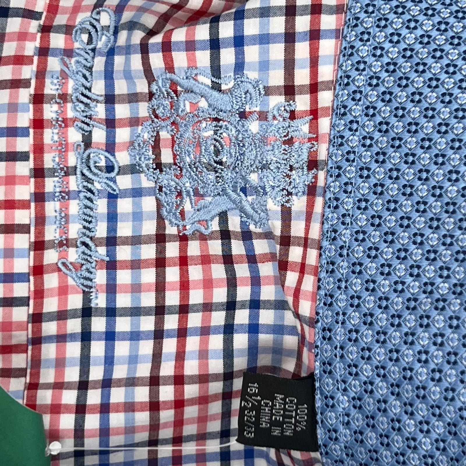 English Laundry Red/Blue Plaid Button-Up Shirt English Laundry Red/Blue ...