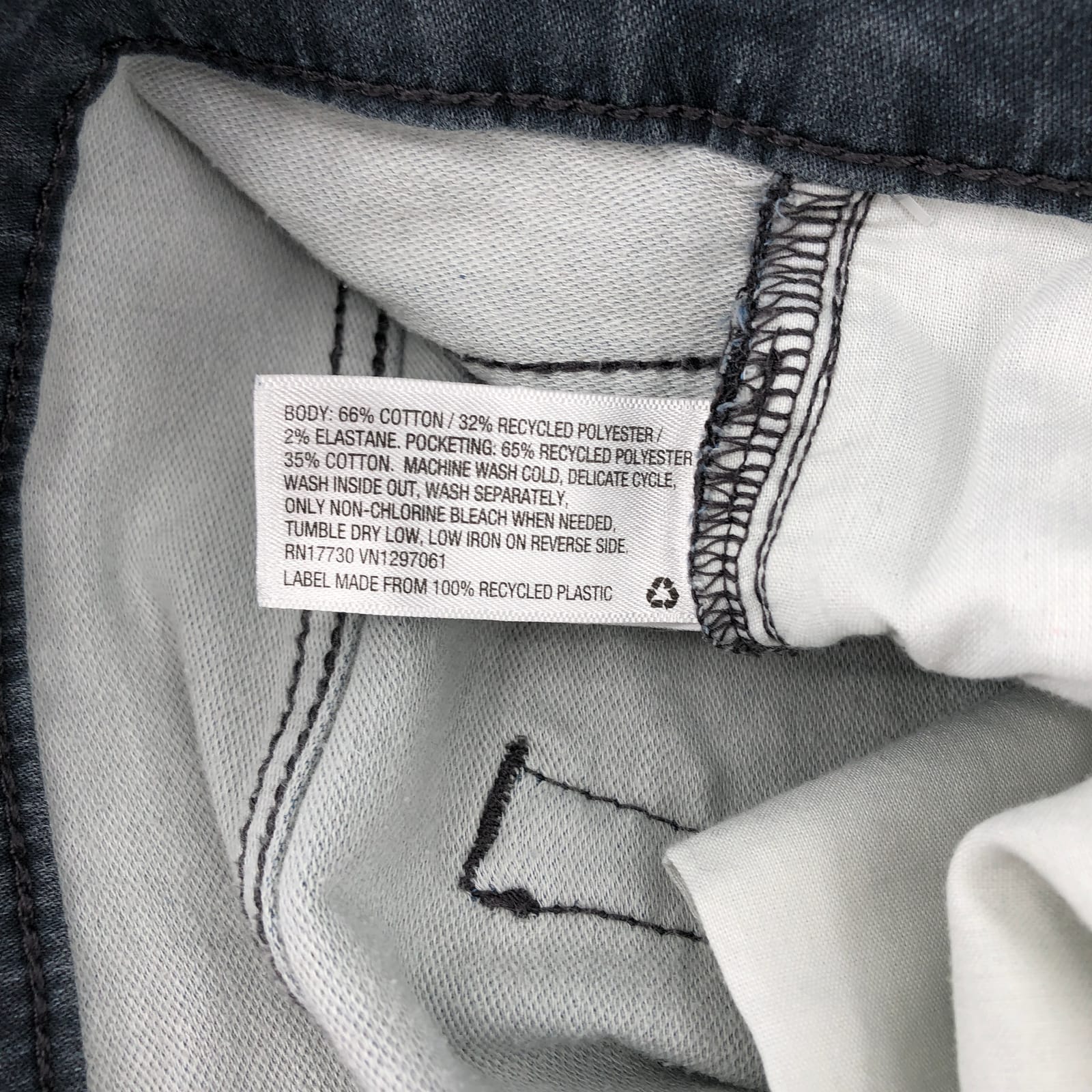 Goodfellow & Co Blue & Gray Skinny Jeans Goodfellow & Co Blue & Gray ...