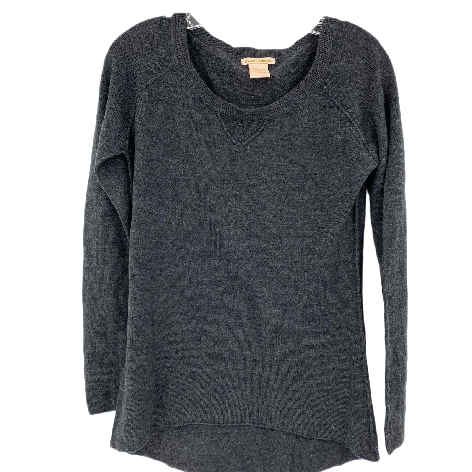 Sweet Romeo Gray Acrylic Sweater Sweet Romeo Gray Acrylic Sweater Size ...