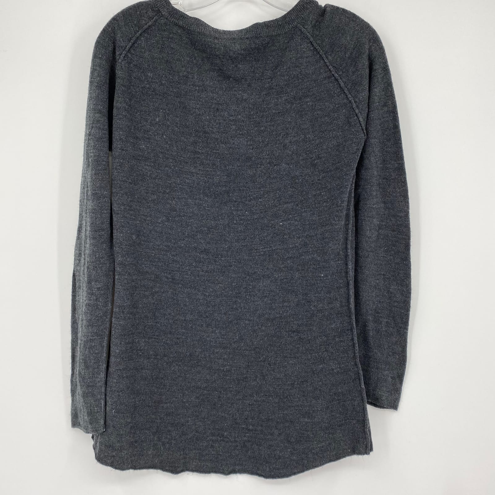 Sweet Romeo Gray Acrylic Sweater Sweet Romeo Gray Acrylic Sweater Size ...