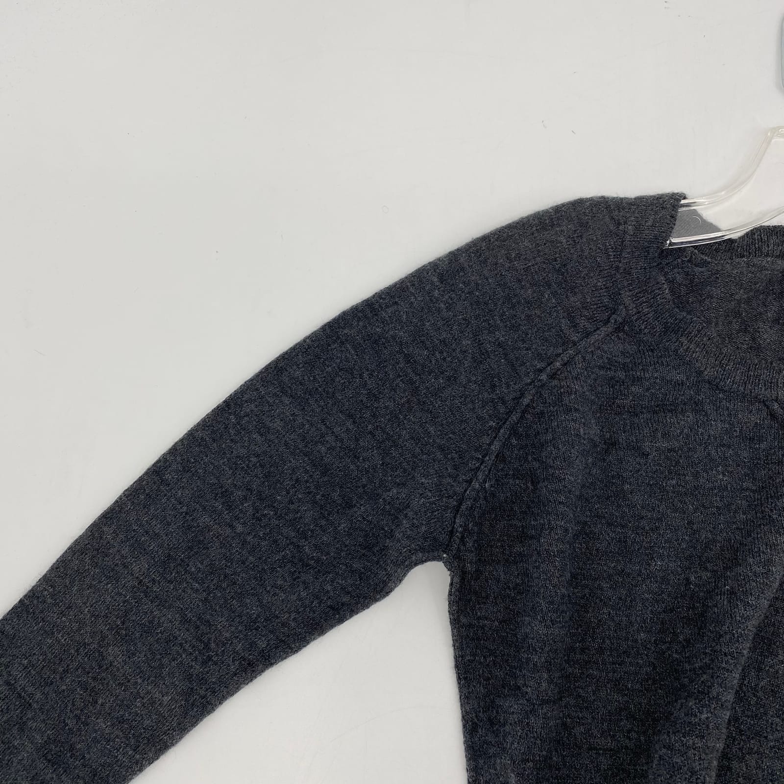 Sweet Romeo Gray Acrylic Sweater Sweet Romeo Gray Acrylic Sweater Size ...