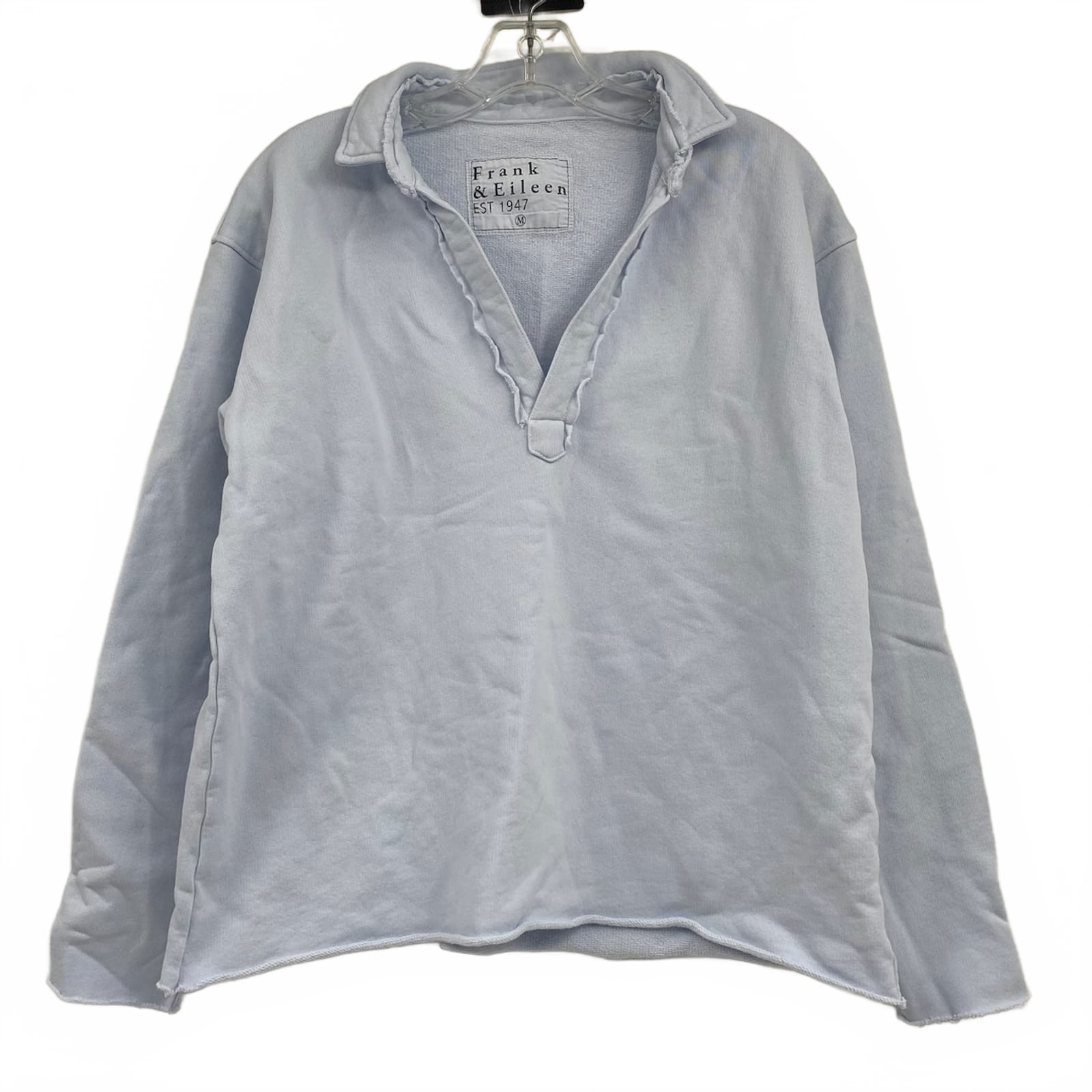 Frank & Eileen Light Blue Patrick V-Neck Sweatshirt Frank & Eileen ...
