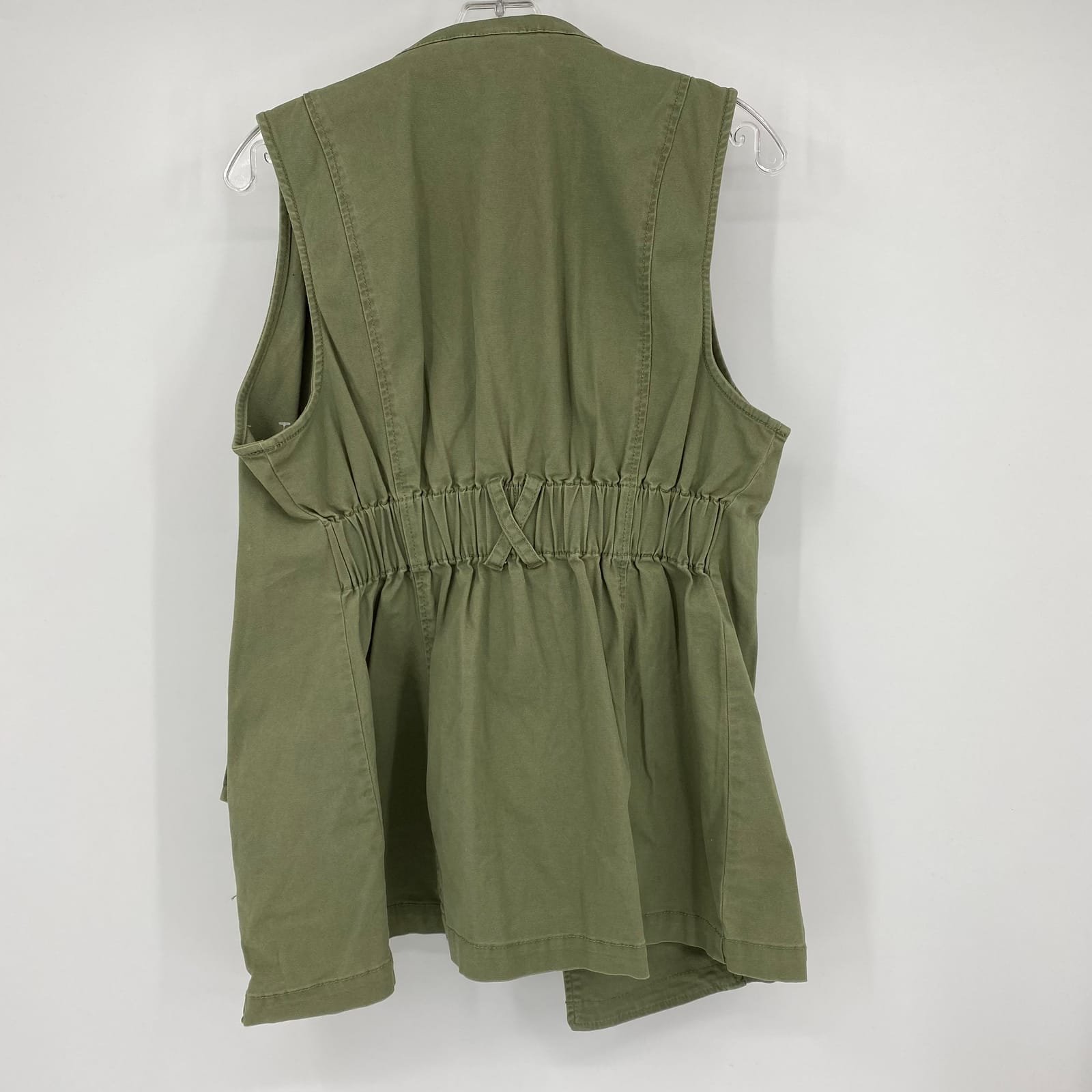 CAbi Green Cotton Vest CAbi Green Cotton Vest Size S (Good) | Authentic ...