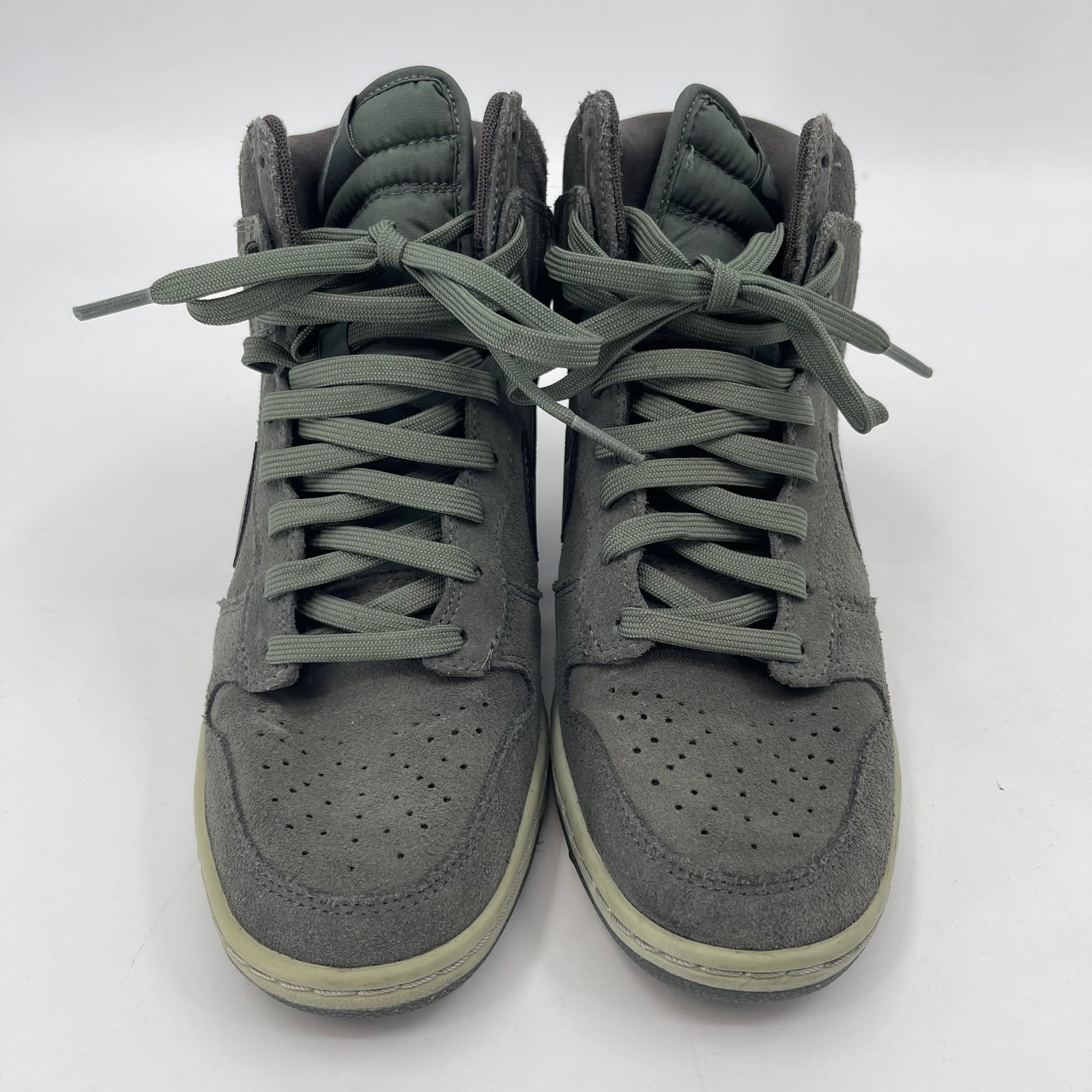 Nike Jade Green Sky Dunk Hi Hidden Wedge Sneakers Nike Jade Green Sky ...