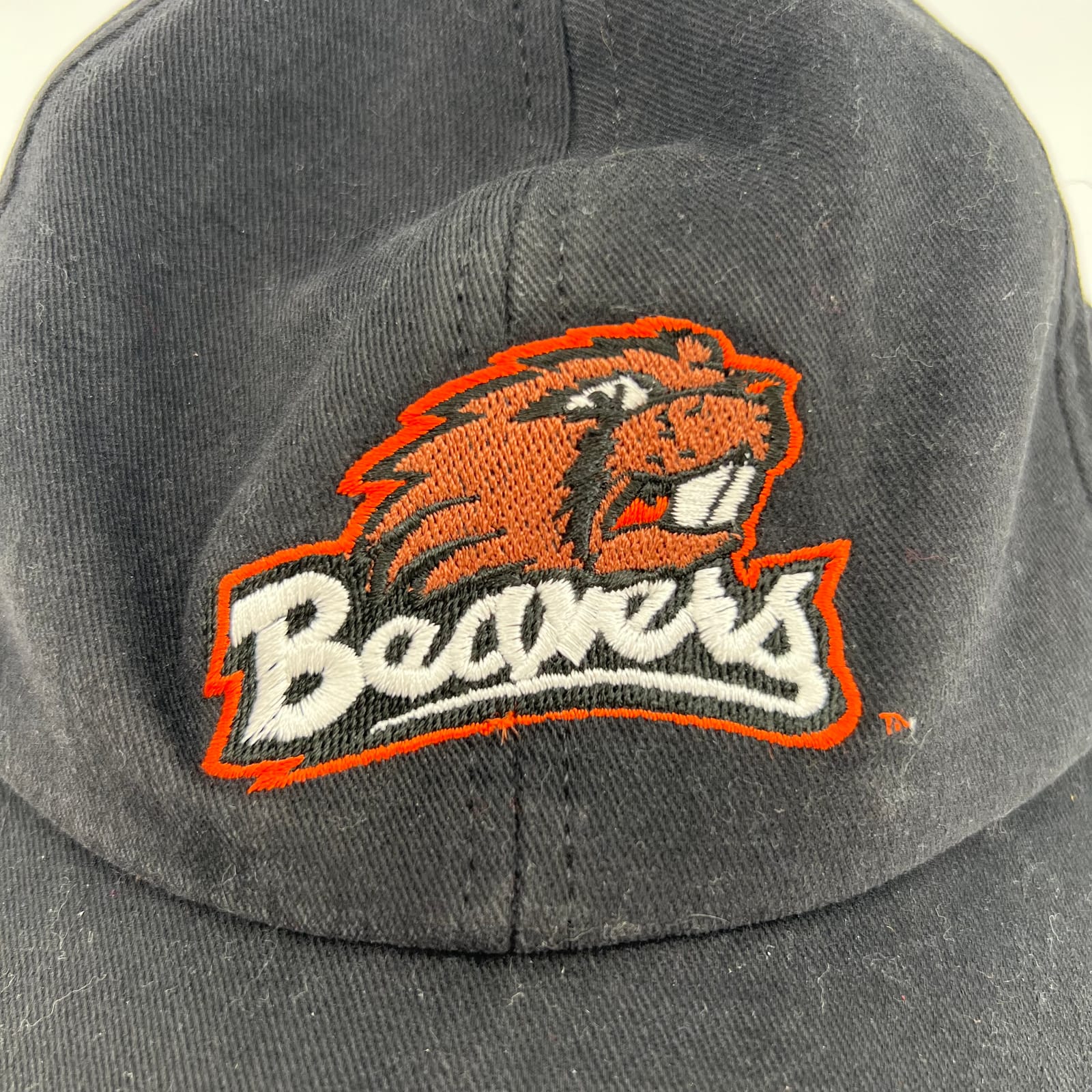 Black Embroidered OSU Beavers Baseball Cap Black Embroidered OSU ...