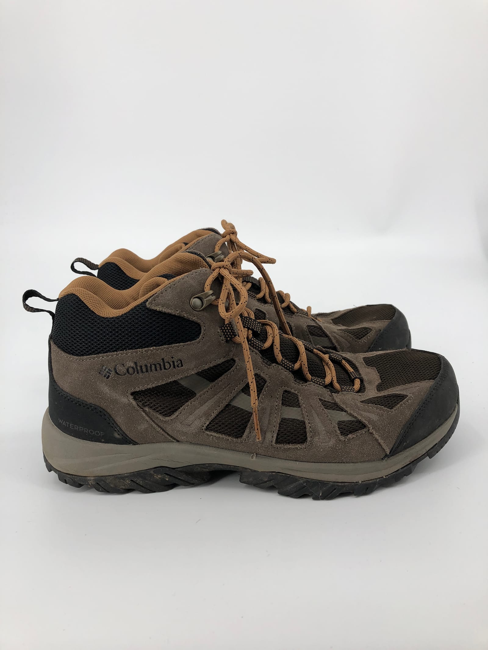 Columbia Brown Leather Athletic Boots Columbia Brown Leather Athletic ...