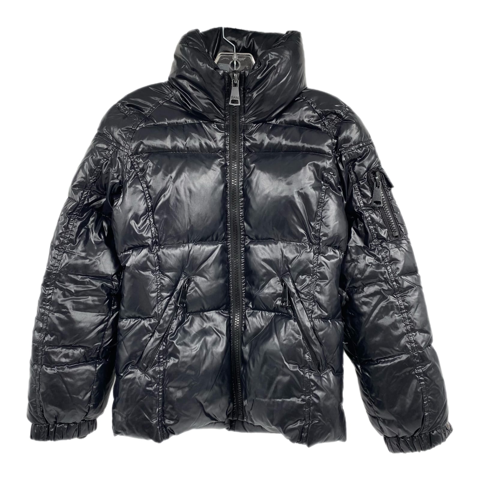 Sam New York Black Goose Down Puffer Jacket Sam New York Black Goose ...
